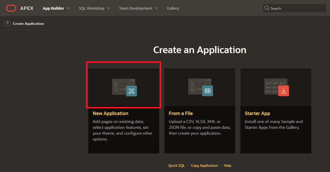 How to Create Oracle APEX 22.2.0 Application? - Ontoor blogs