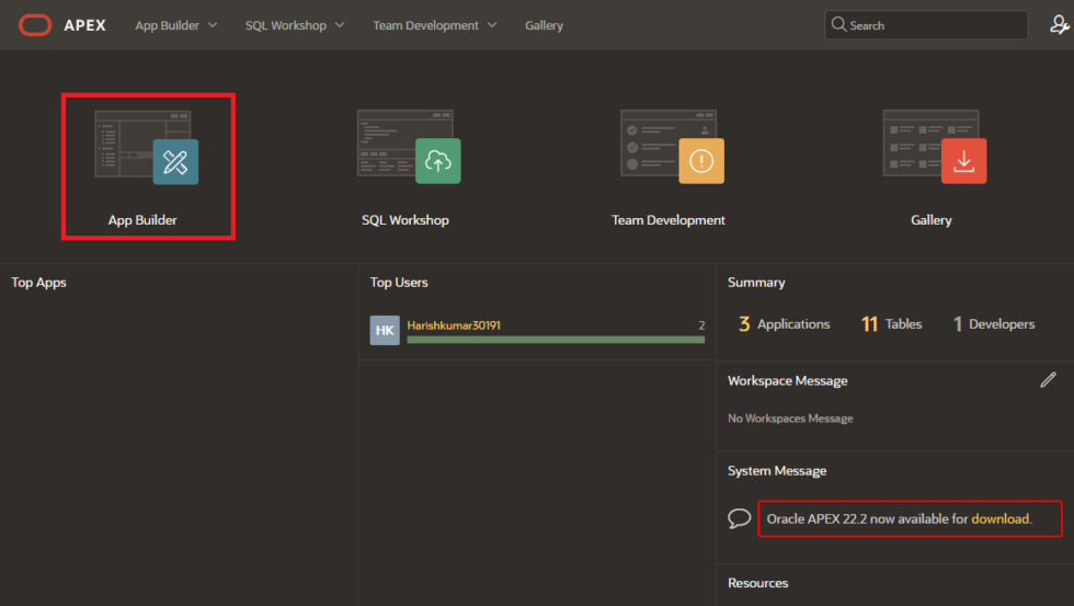 How to Create Oracle APEX 22.2.0 Application? - Ontoor blogs