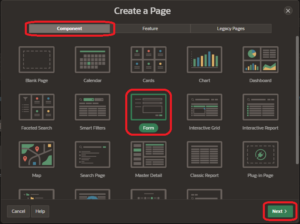 How to create "Forms" in Oracle APEX 22.2.0 ? - Ontoor blogs