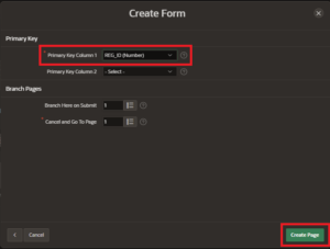 How to create "Forms" in Oracle APEX 22.2.0 ? - Ontoor blogs