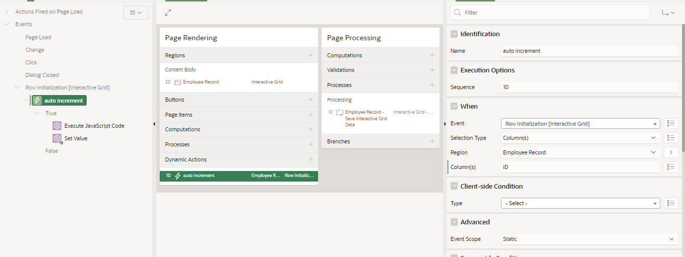 Auto Increment line number on Add Row | Interactive Grid | Oracle APEX - Ontoor blogs