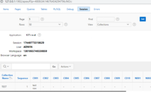 How to query APEX collection data from database - Ontoor blogs