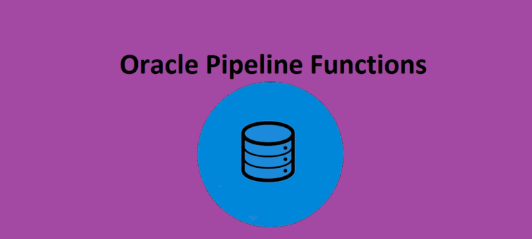 Pipelined Functions in Oracle - Ontoor blogs