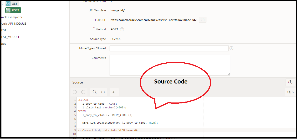 Push data in body payload using ORACLE REST APIs - Ontoor blogs