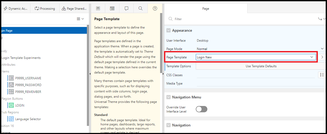 APEX Split Login template experiment - Ontoor blogs