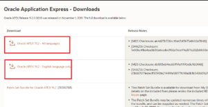 How to Install APEX in Oracle 19 C - Ontoor blogs