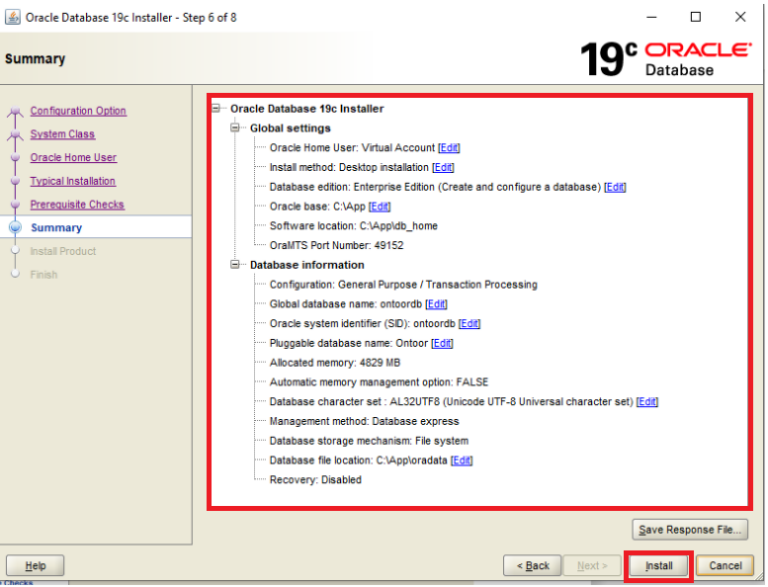 How to install ORACLE 19 C on windows 10 - Ontoor blogs