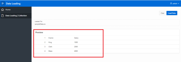 Data loading utility in Oracle APEX - Ontoor blogs