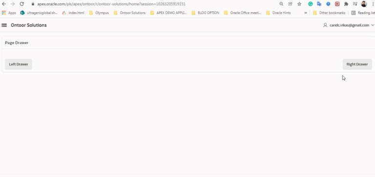 Dialog Page drawer in Oracle APEX - Ontoor blogs