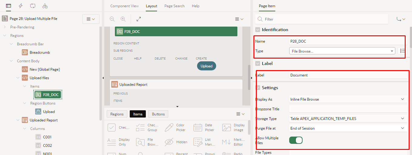 Upload Multiple Files in Oracle APEX - Ontoor blogs