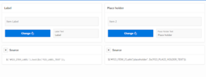 How to change an item's LABEL and Placeholder dynamically using a Dynamic Action - Ontoor blogs