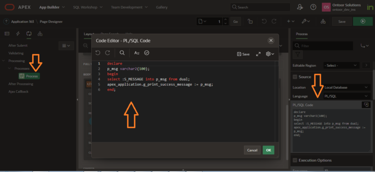 Substitution Strings | Oracle APEX - Ontoor blogs