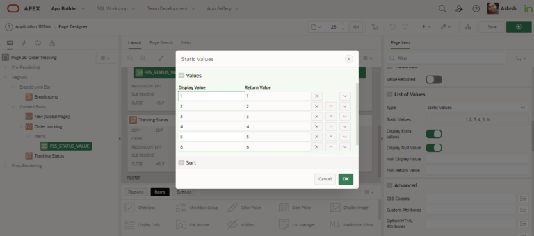 Order tracking progress bar in Oracle APEX - Ontoor blogs