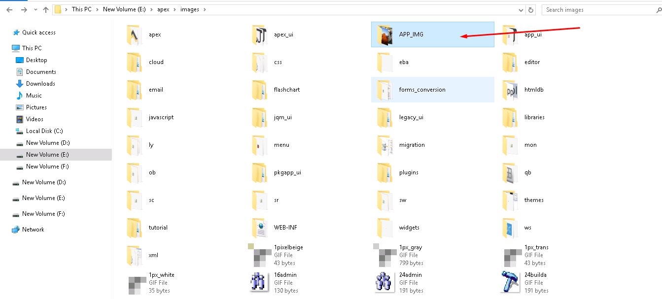 Display Image from Directory in ORACLE APEX - Ontoor blogs