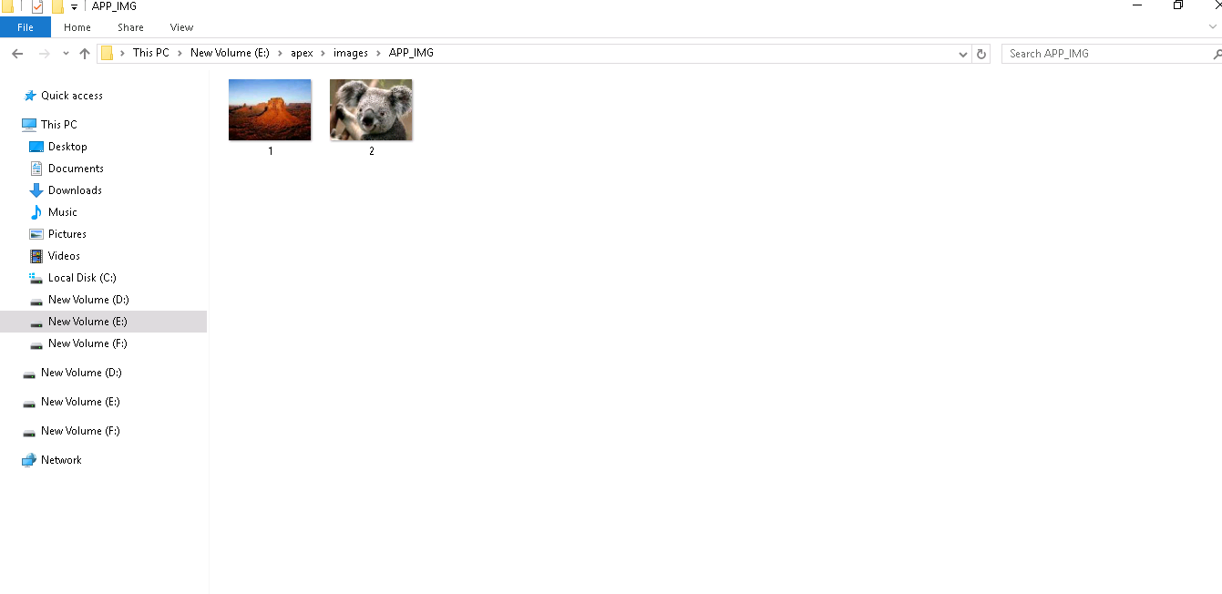 Display Image From Directory In Oracle Apex Ontoor Blogs