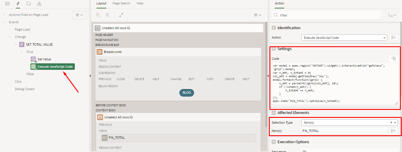 2 ways to get total sum of Interactive Grid Column Oracle APEX - Ontoor blogs