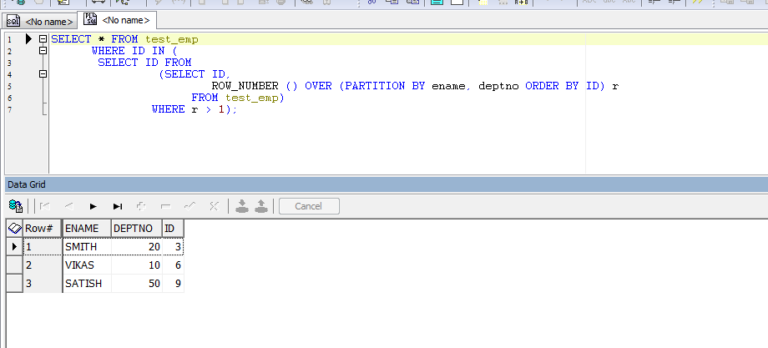 3 Ways to Check Duplicate Record in table Oracle SQL - Ontoor blogs 3 Ways to Check Duplicate Record in table Oracle SQL - Ontoor blogs