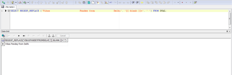 Remove Special Character and Extra Space From a String ORACLE/PLSQL ... Remove Special Character and Extra Space From a String ORACLE/PLSQL ...