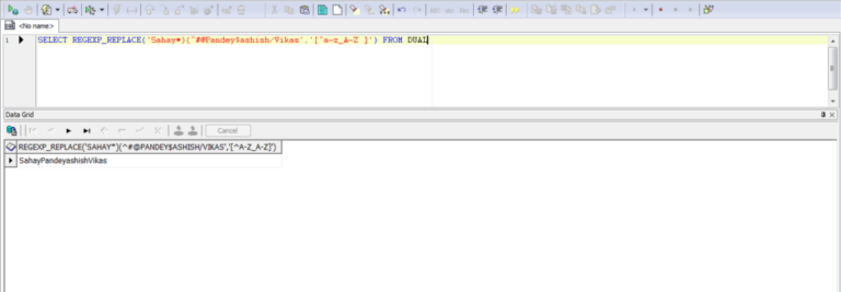 Remove Special Character and Extra Space From a String ORACLE/PLSQL ...
