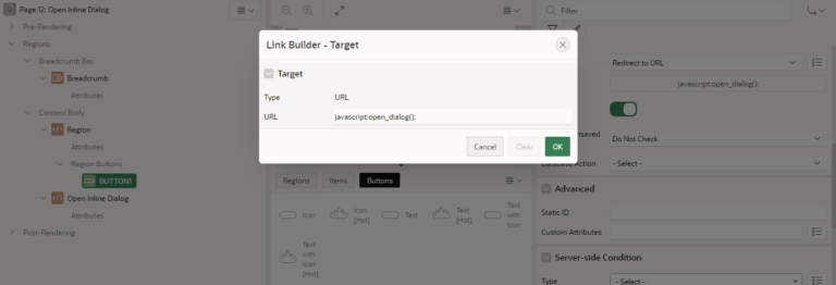 4 Ways to Open Inline Dialog Using jQuery Oracle APEX - Ontoor blogs