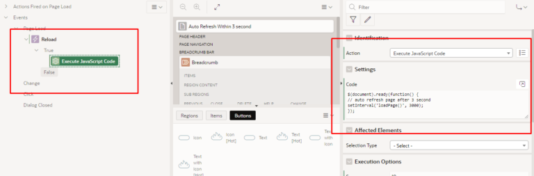 3 Ways To Refresh Oracle Apex Page Automatically Every 3 Second