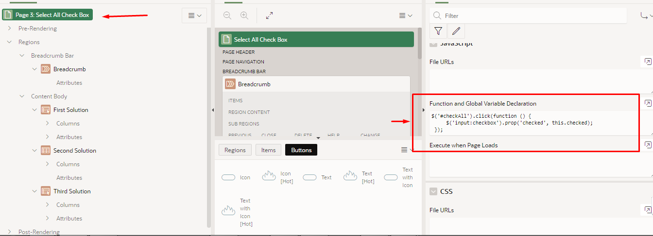 3 Ways to Select all checkbox In Classic or Interactive Report Oracle APEX - Ontoor blogs