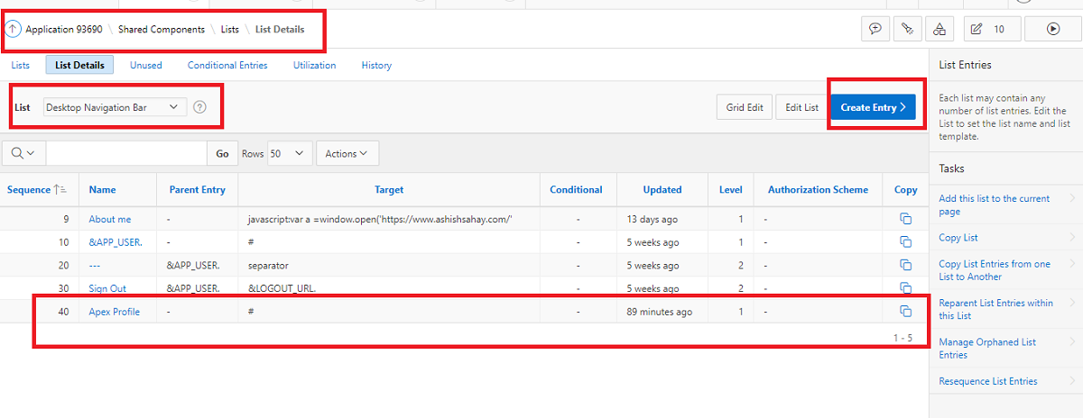 APEX user profiler - Ontoor blogs