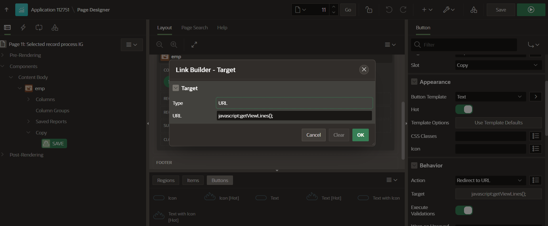 Process Selected Records IG oracle Apex - Ontoor blogs